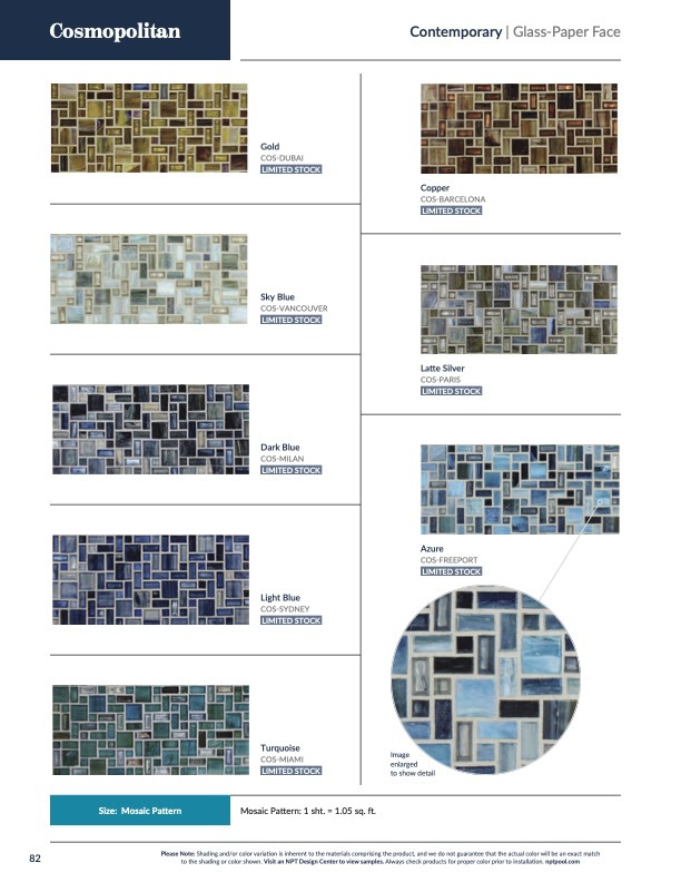 Little Tile Inc - Online Source To Pool Tiles - Pool Glass - Pool ...