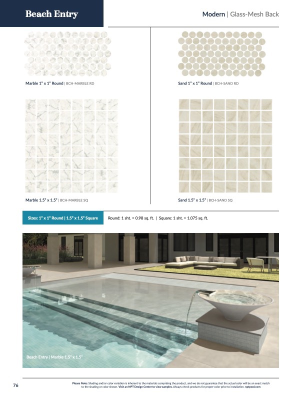 Little Tile Inc - Online Source To Pool Tiles - Pool Glass - Pool ...